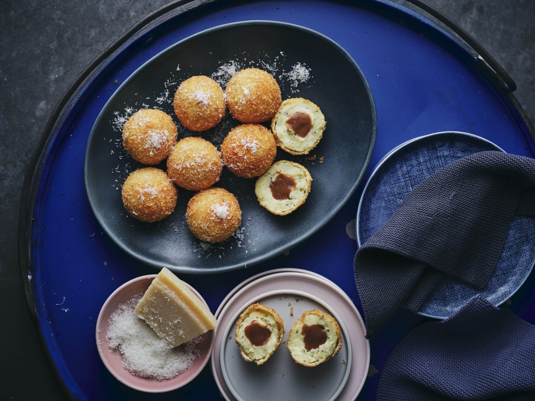 Georgina Croquettes with Gravy - Mitolo Family Farms