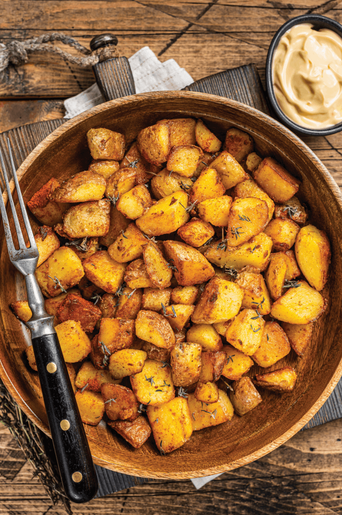 Low Carb Roast Potatoes with Chicken Salt - Mitolo Family Farms