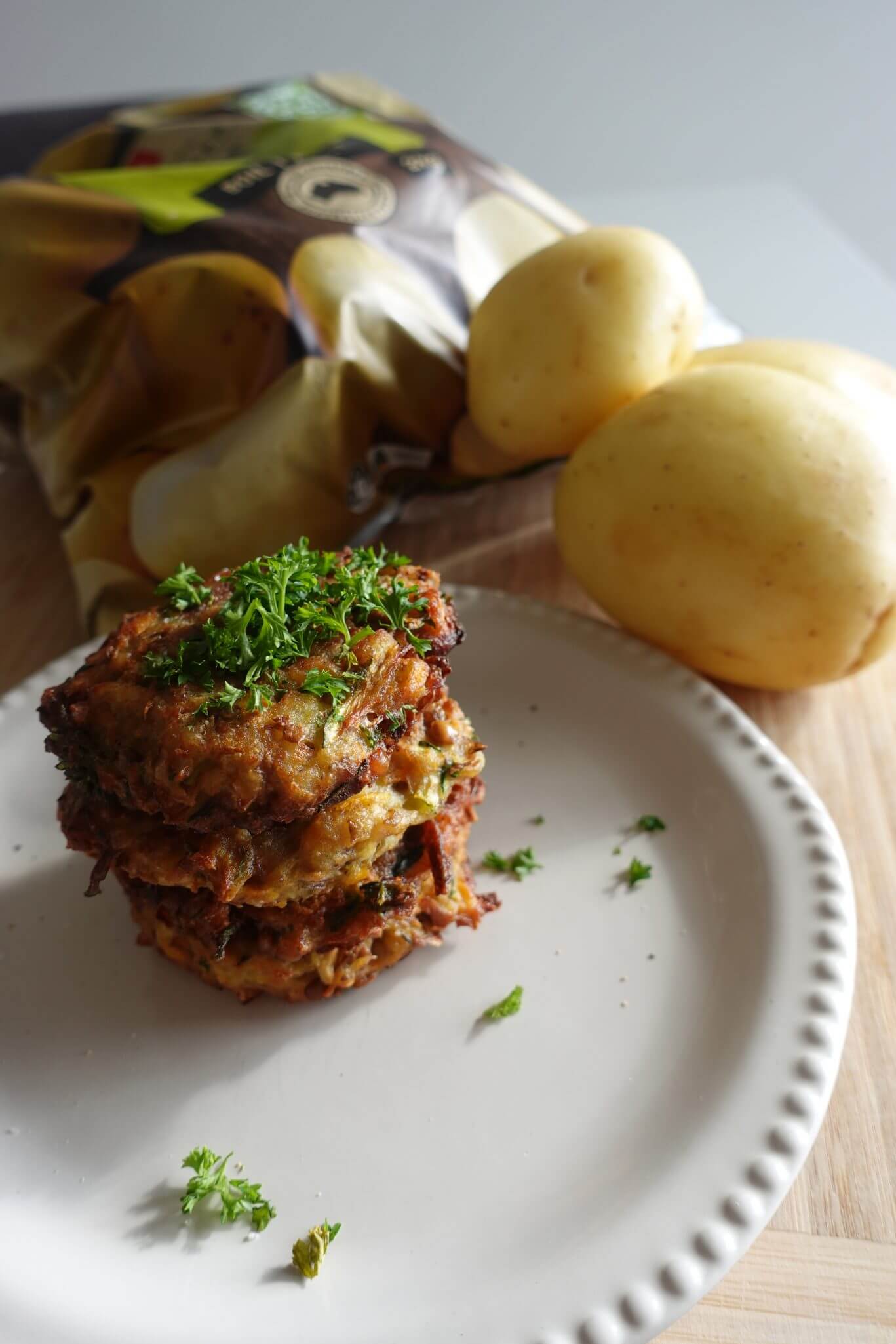 Carisma Potato & Veg Fritters - Mitolo Family Farms