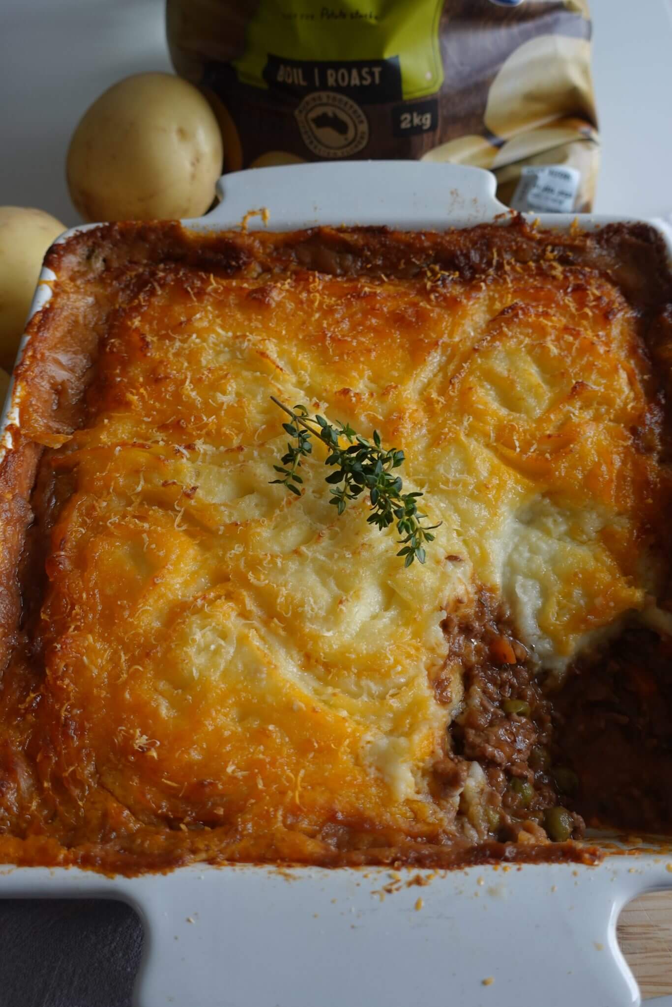 Low Carb Carisma Potato Shepards Pie - Mitolo Family Farms