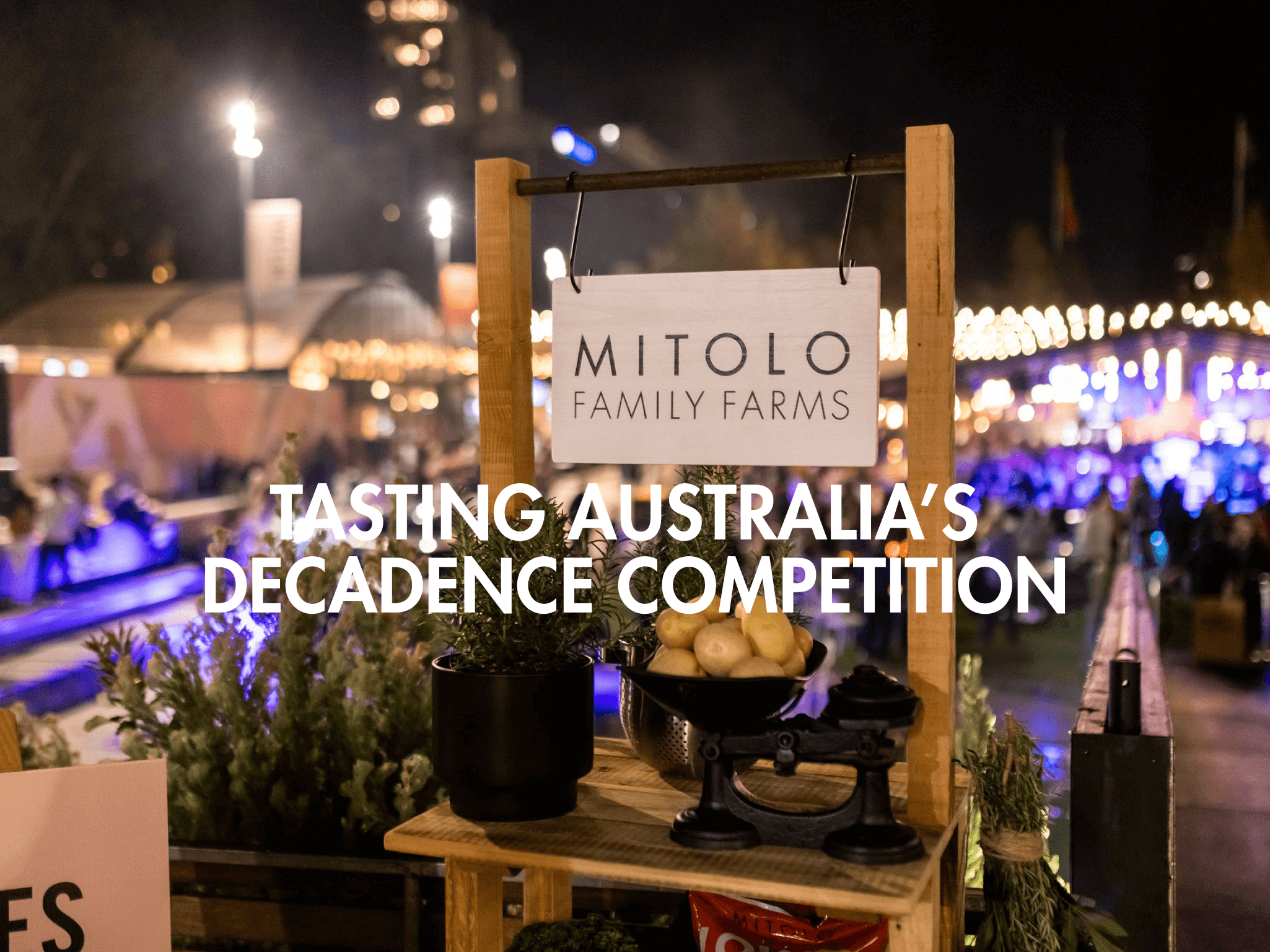 Tasting Australia Ticket Competition 2025 - Mitolo Family Farms