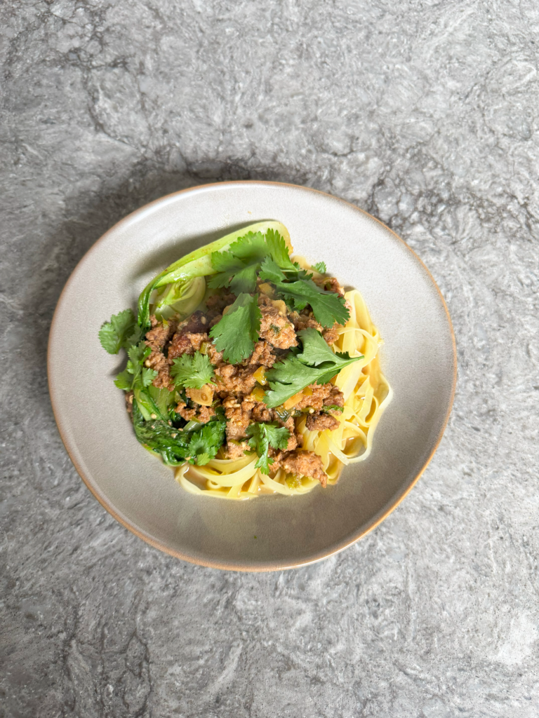 Callum Hann's Potato Dan Dan Noodles - Mitolo Family Farms